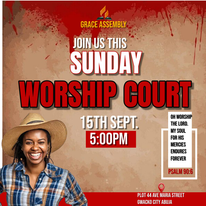 Plantilla de Church design template | PosterMyWall