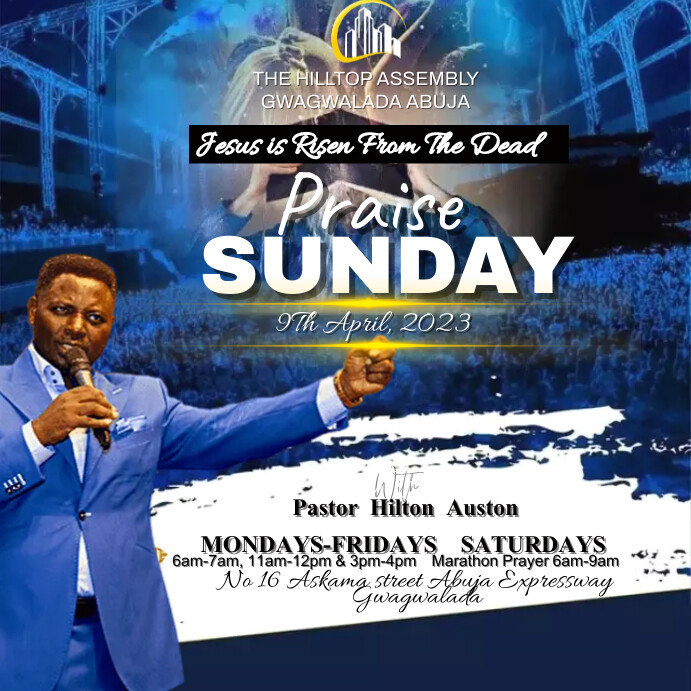 Church design template | PosterMyWall