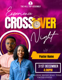 Crossover, 31st Night Church Flyer Template | PosterMyWall