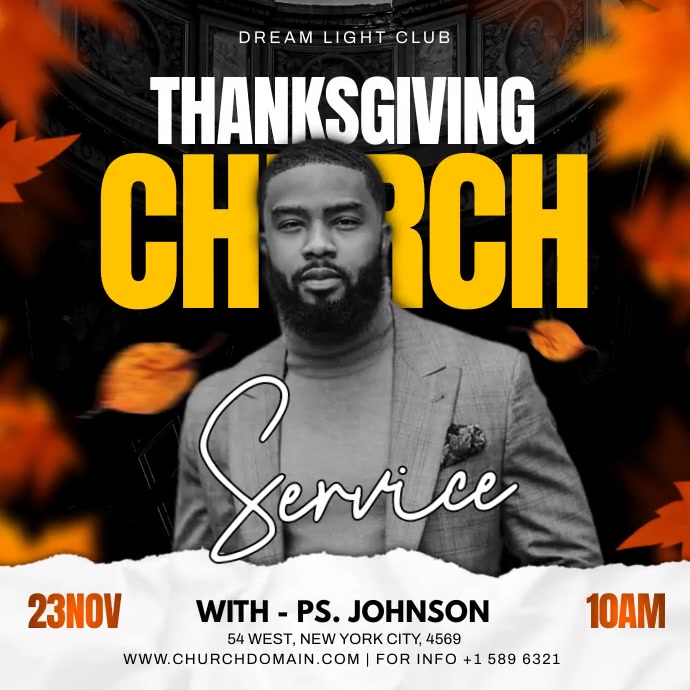 Plantilla de CHURCH | PosterMyWall