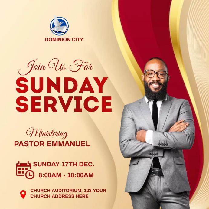 Church Template | PosterMyWall