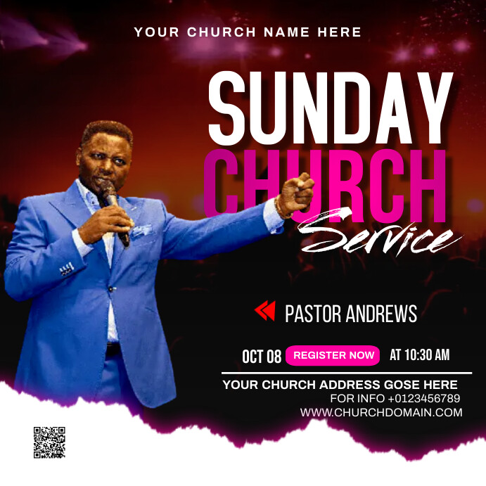 CHURCH Template | PosterMyWall