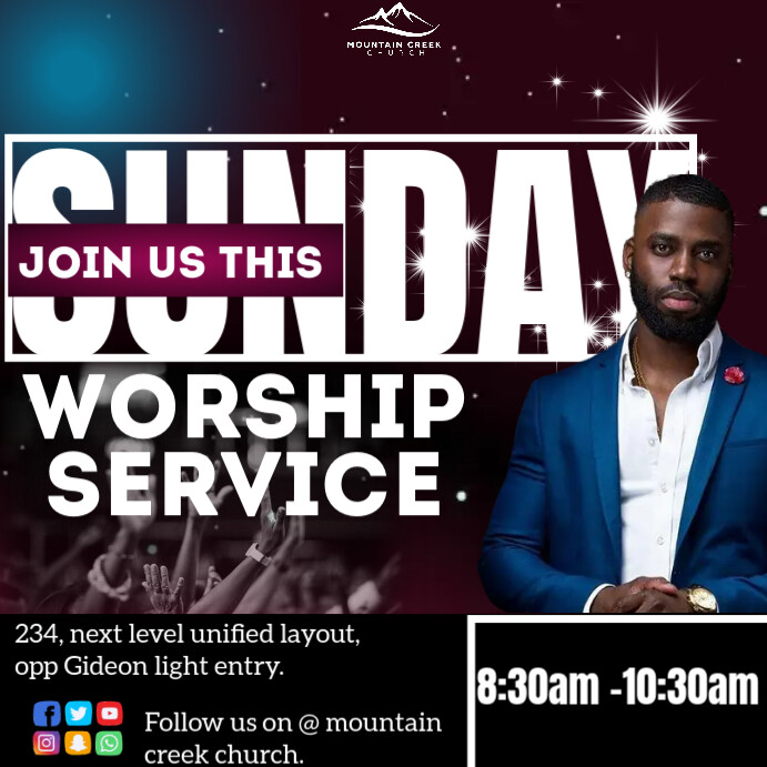 Copy of CHURCH | PosterMyWall