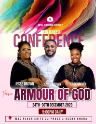 crossover Sunday service flyer poster (1) Template | PosterMyWall