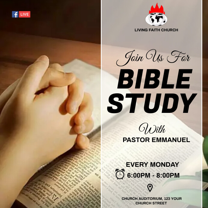 Modèle Church | PosterMyWall