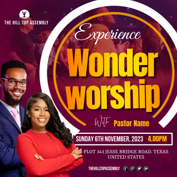 Copy of Church | PosterMyWall