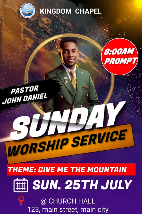 Church Template | PosterMyWall