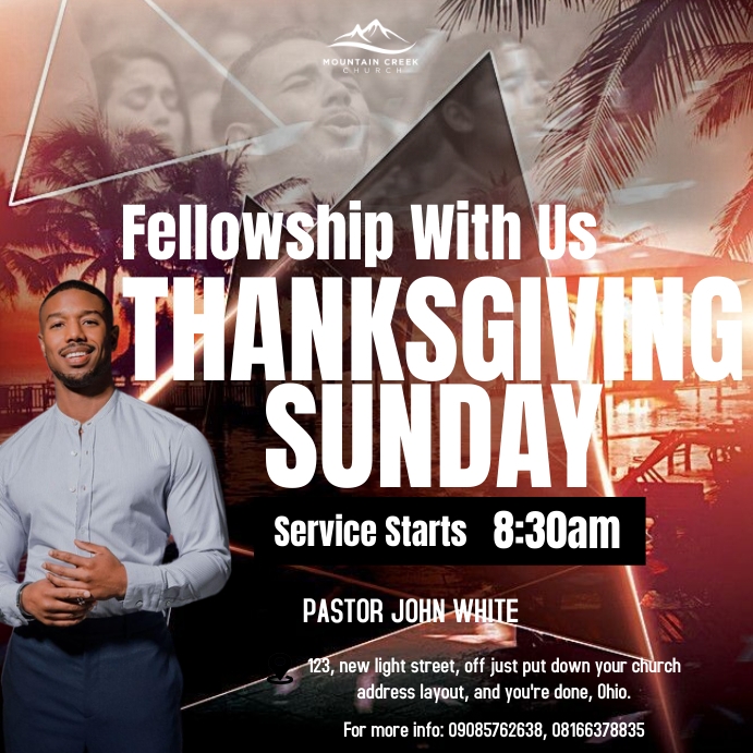 CHURCH Template | PosterMyWall