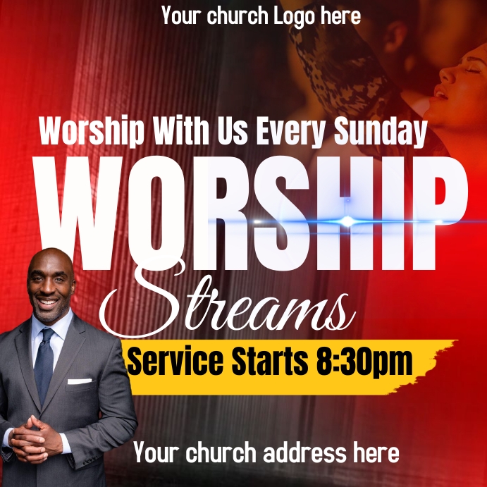 CHURCH Template | PosterMyWall