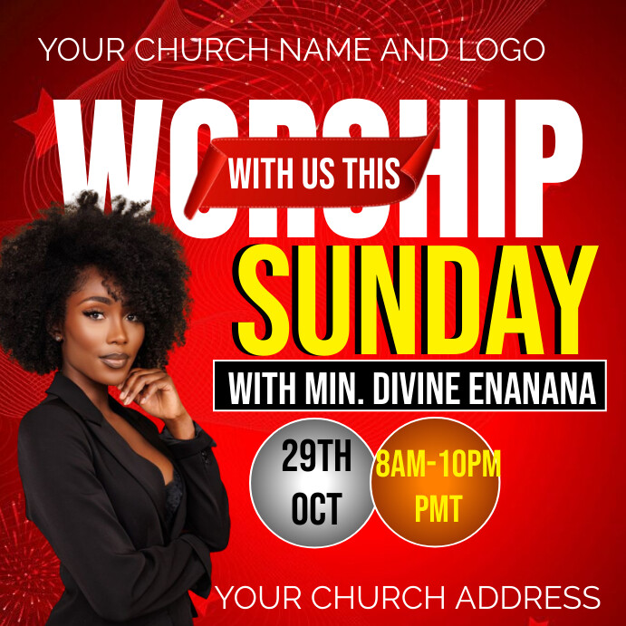 Church Template | PosterMyWall