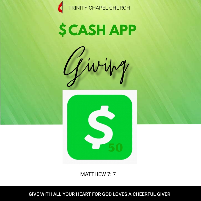 Copy of cash app giving church flyer | PosterMyWall