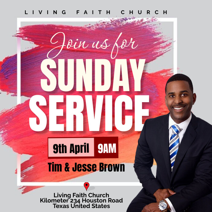 church Template | PosterMyWall