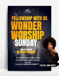 Church Program Flyer Template | PosterMyWall