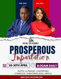 Spiritual Recharge Church Event Flyer Template | PosterMyWall