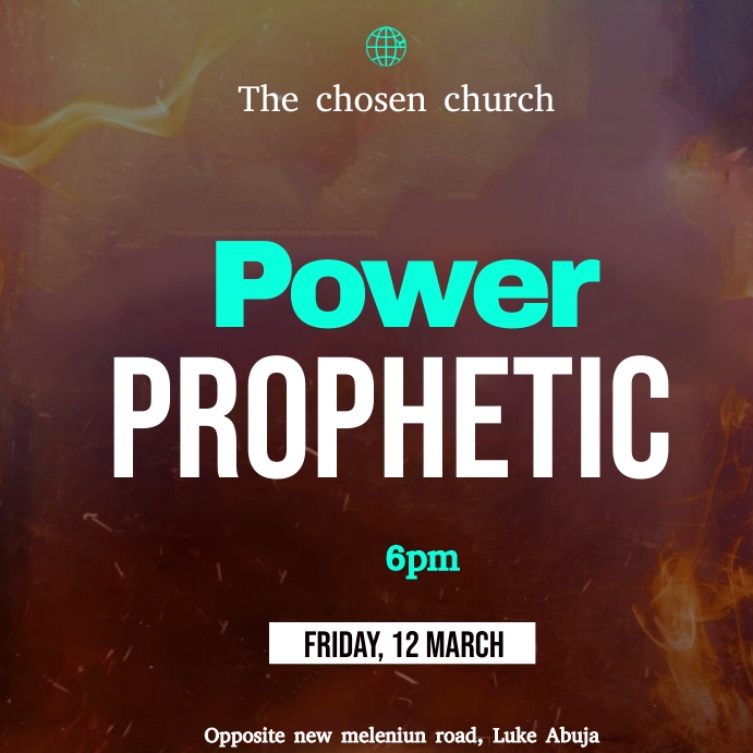 Modèle Church | PosterMyWall