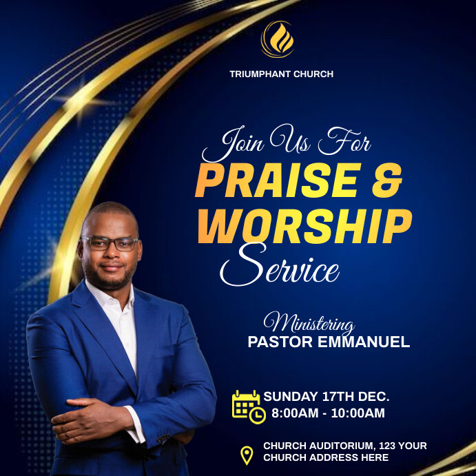 Church Template | PosterMyWall