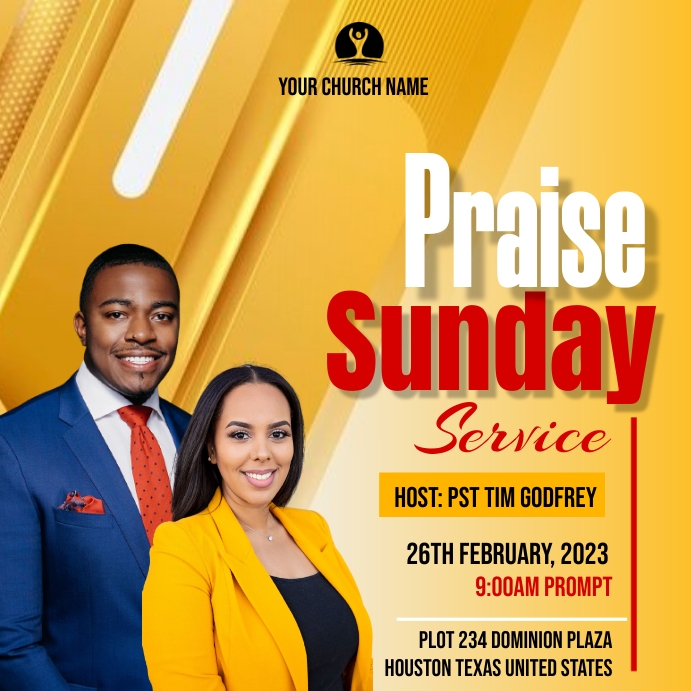 Copy of church | PosterMyWall