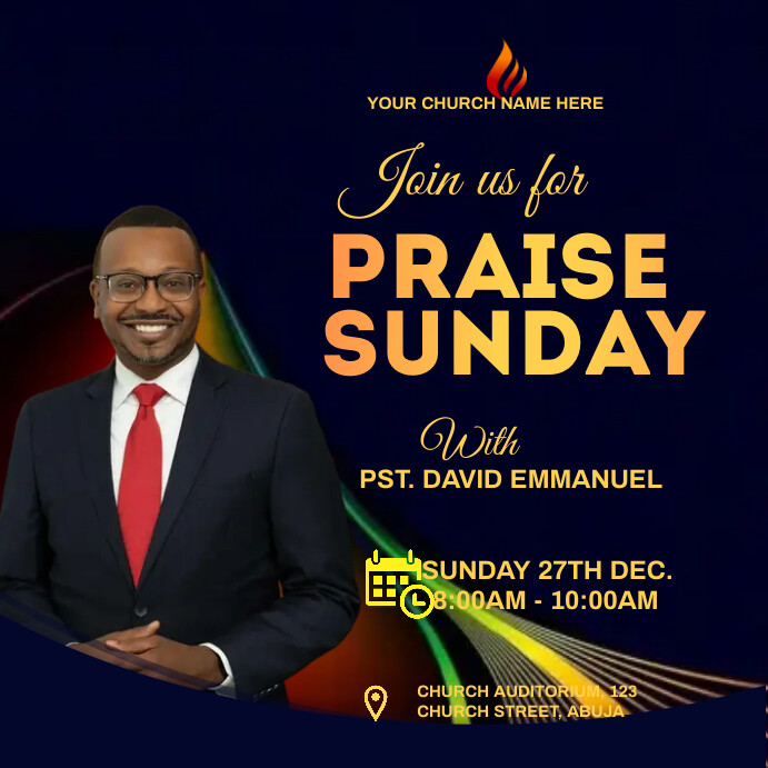 Church Template | PosterMyWall