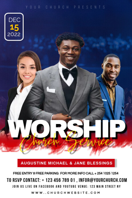 Church Template | PosterMyWall