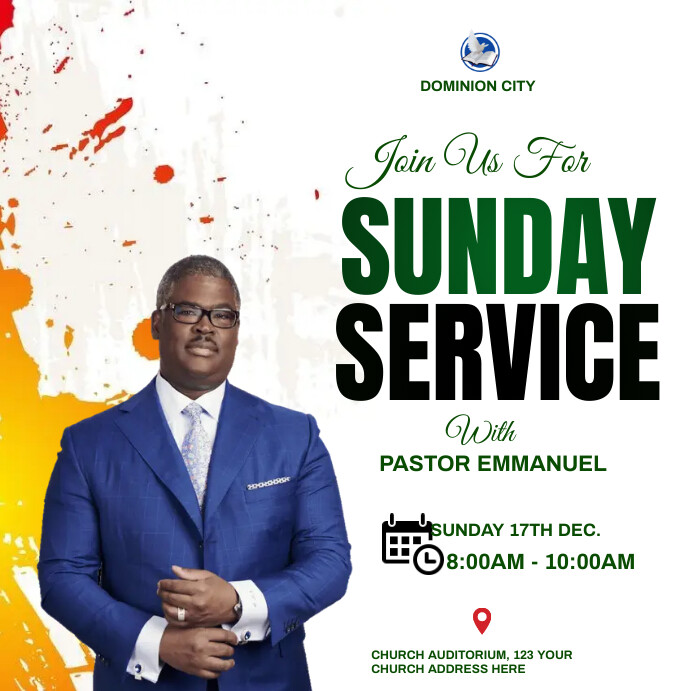 Church Template | PosterMyWall