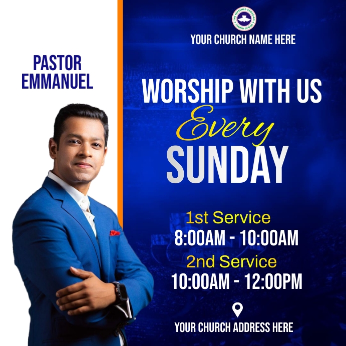 Church | PosterMyWall