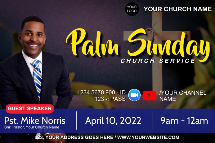 Plantilla de Iglesia | PosterMyWall