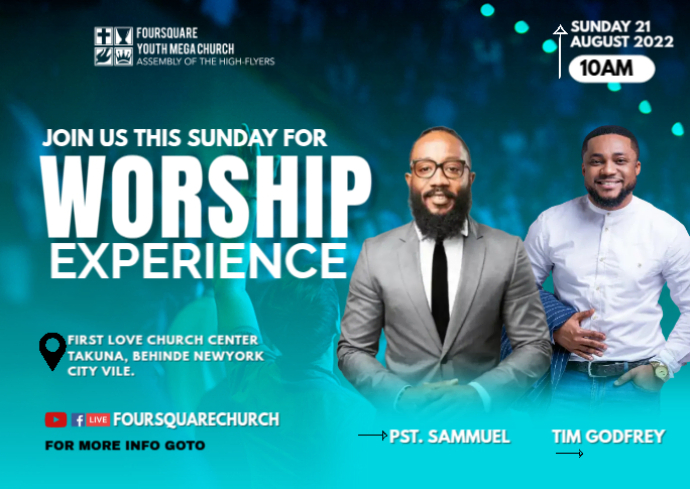 Church Template | PosterMyWall