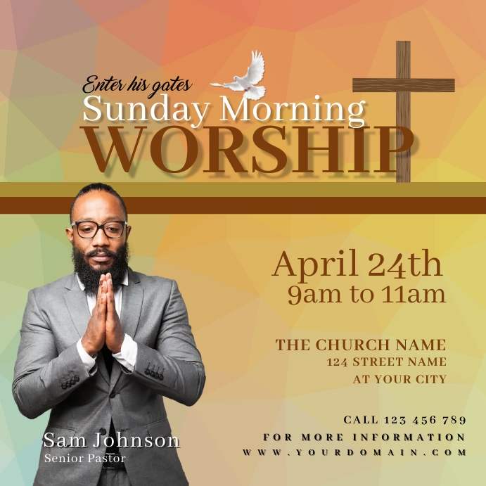 Church Template | PosterMyWall