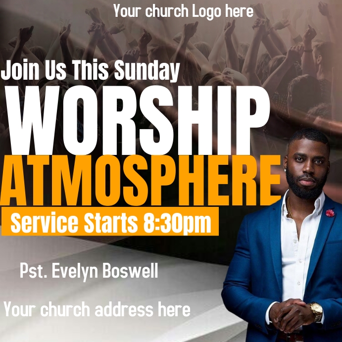 CHURCH Template | PosterMyWall