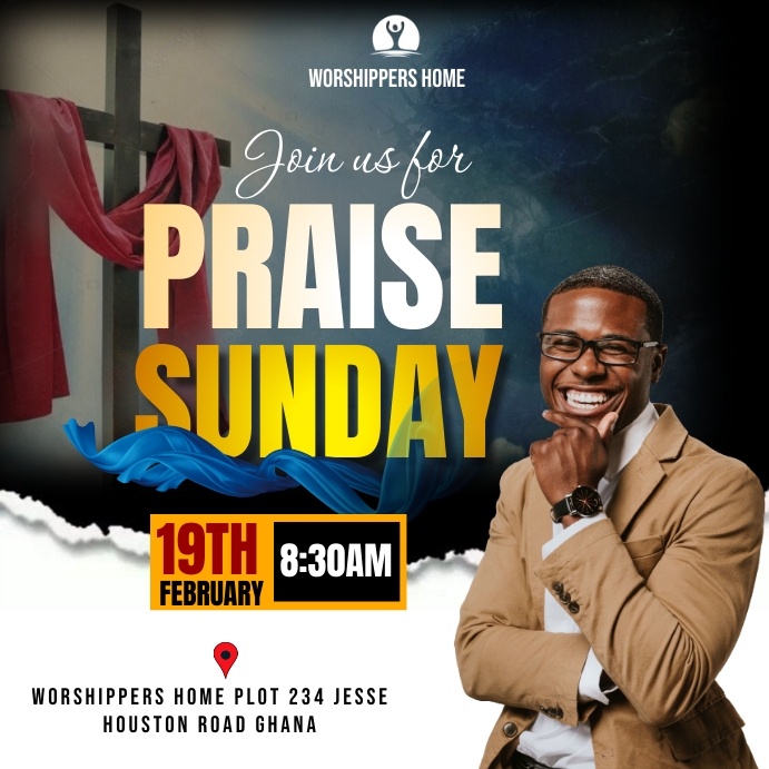 Modèle CHURCH | PosterMyWall