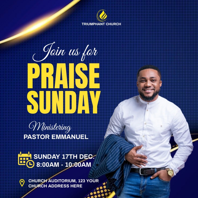 Church Template | PosterMyWall