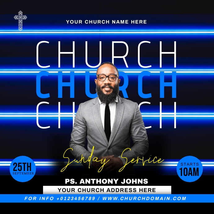 CHURCH Template | PosterMyWall
