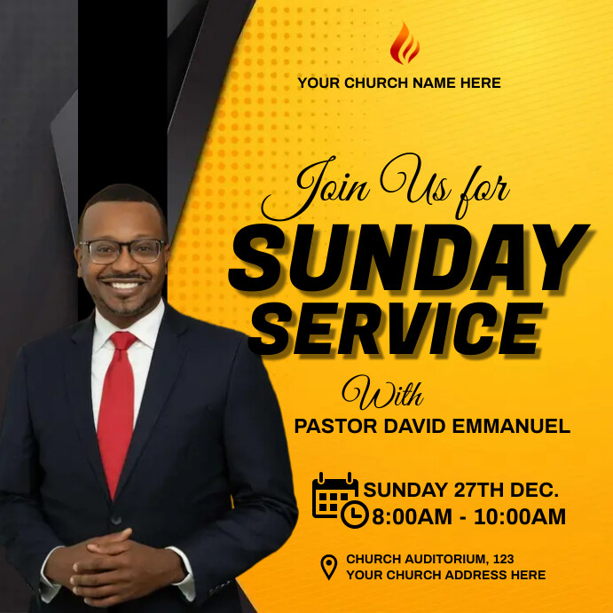 Church Template | PosterMyWall