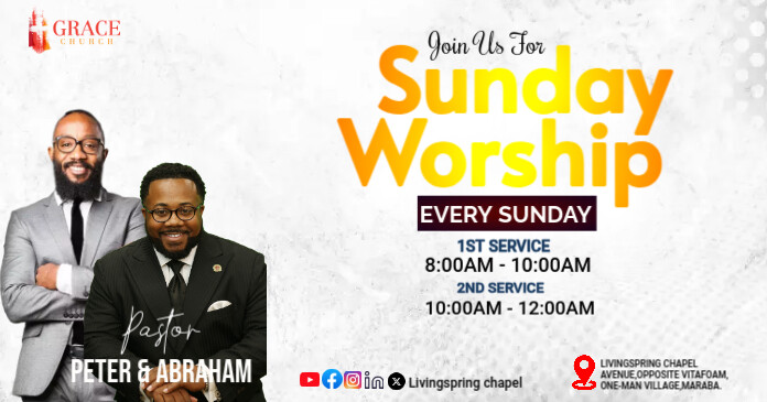 church Template | PosterMyWall