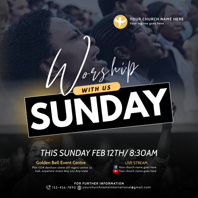 Church Template | PosterMyWall