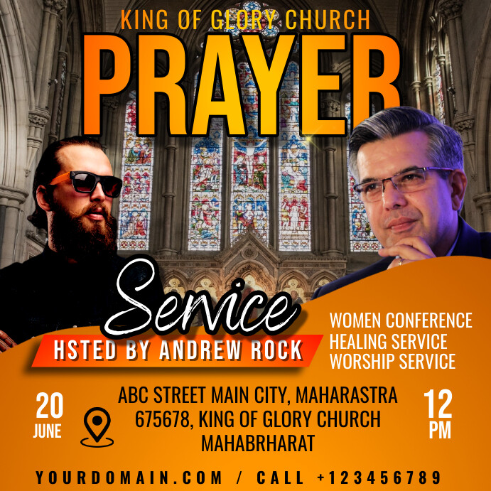 church Template | PosterMyWall