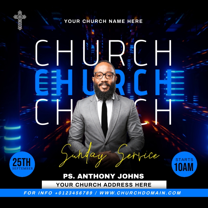 CHURCH Template | PosterMyWall