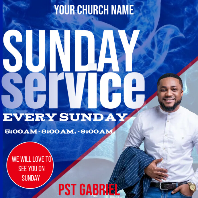 Church Template | PosterMyWall