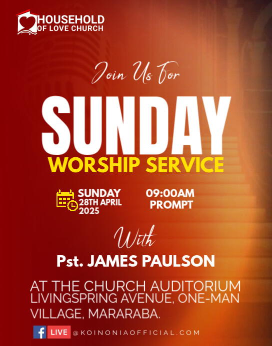 church Template | PosterMyWall