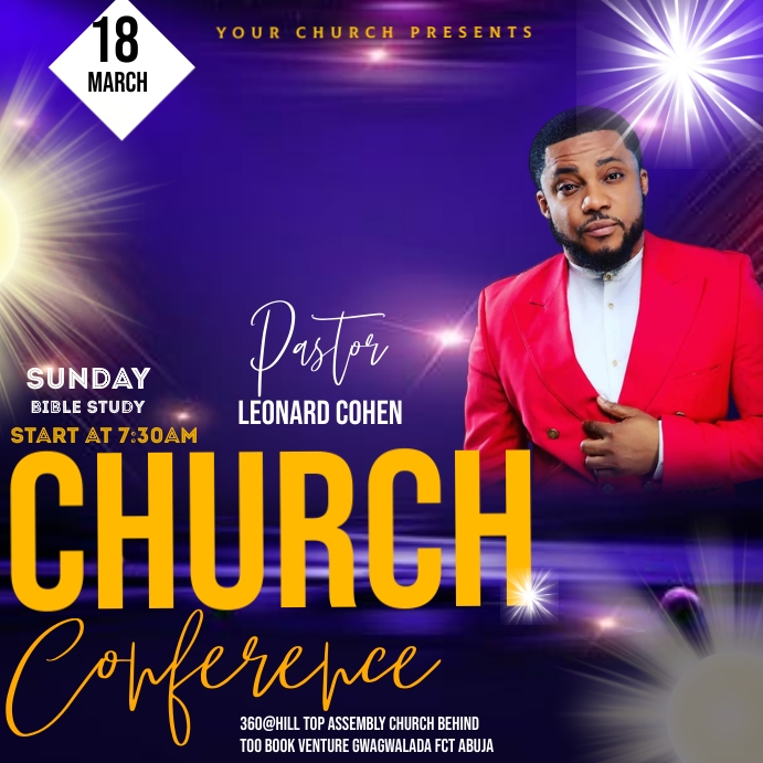 Church Template | PosterMyWall