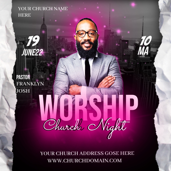 Copy of Church | PosterMyWall