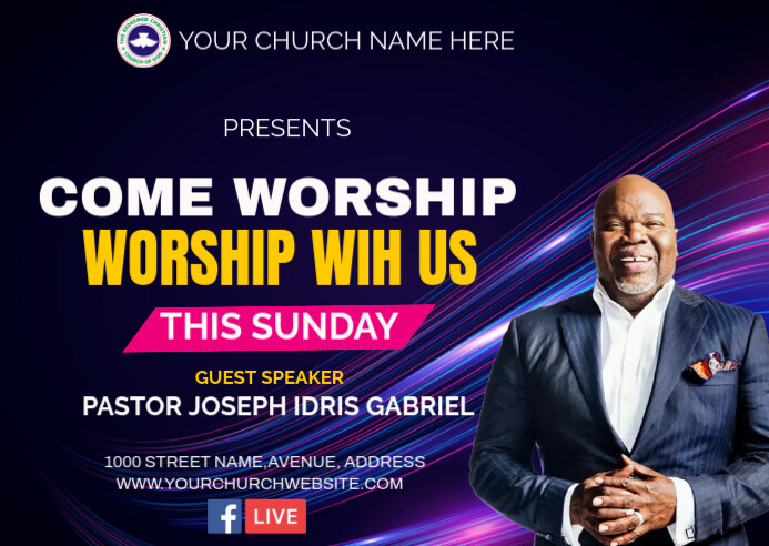 CHURCH Template | PosterMyWall