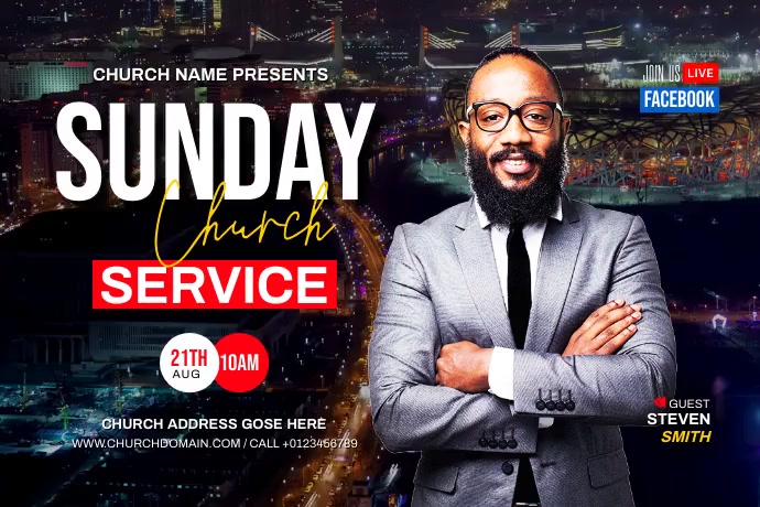 CHURCH Template | PosterMyWall
