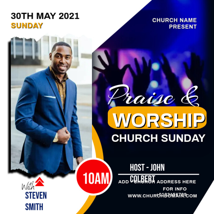 CHURCH Template | PosterMyWall