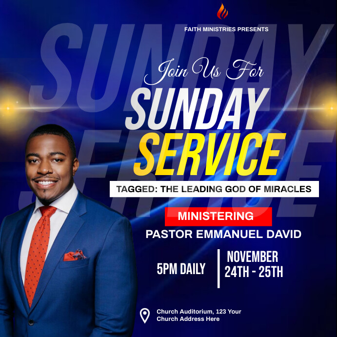 Church Template | PosterMyWall