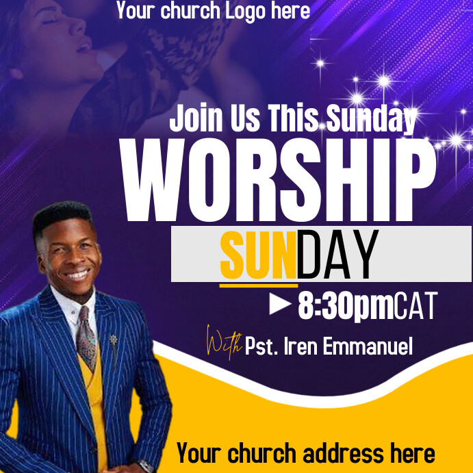 CHURCH Template | PosterMyWall