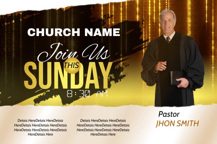 Church Template | PosterMyWall