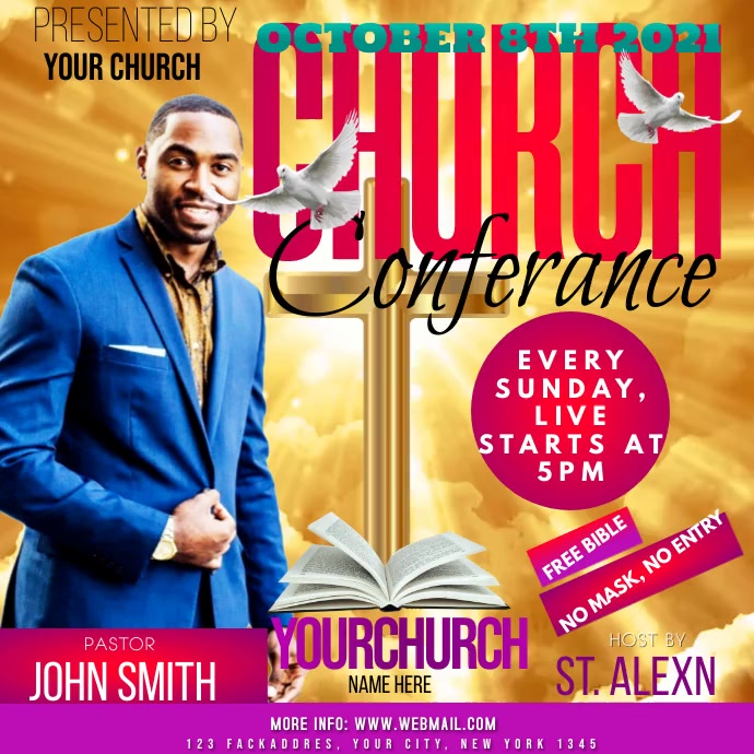 church Template | PosterMyWall