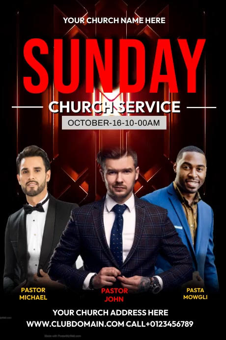 CHURCH Template | PosterMyWall