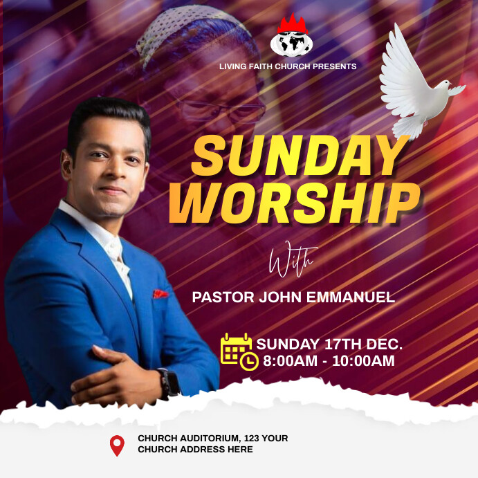 Copy of Church | PosterMyWall